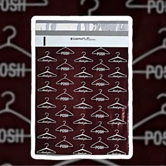 Office | 5 14x17 Poly Mailers Xl Posh Thank You Shipping Envelopes ...